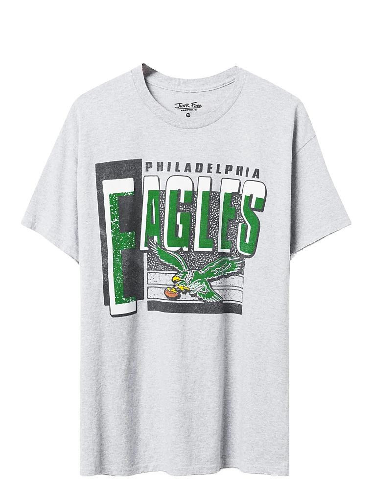 JUNK FOOD CLOTHING unisex nfl philadelphia eagles complete tee